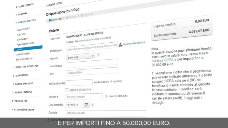 Come ottenere il codice BIC Swift di Fineco: la guida definitiva ...